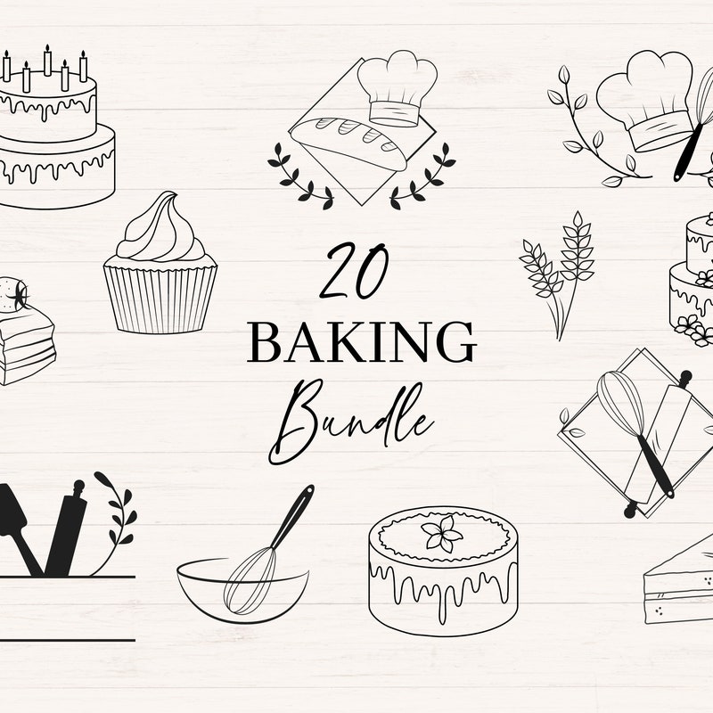 Bake Sale Clip Art - Etsy