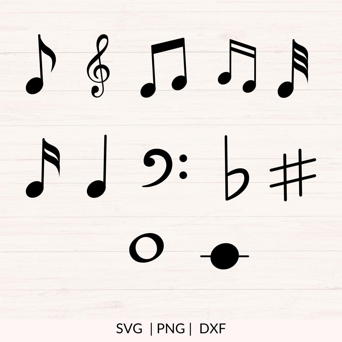 Music Svg Bundle, Music Notes Svg , Sheet Music Clipart, Music Lover ...