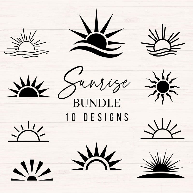 Sun Svg - Etsy