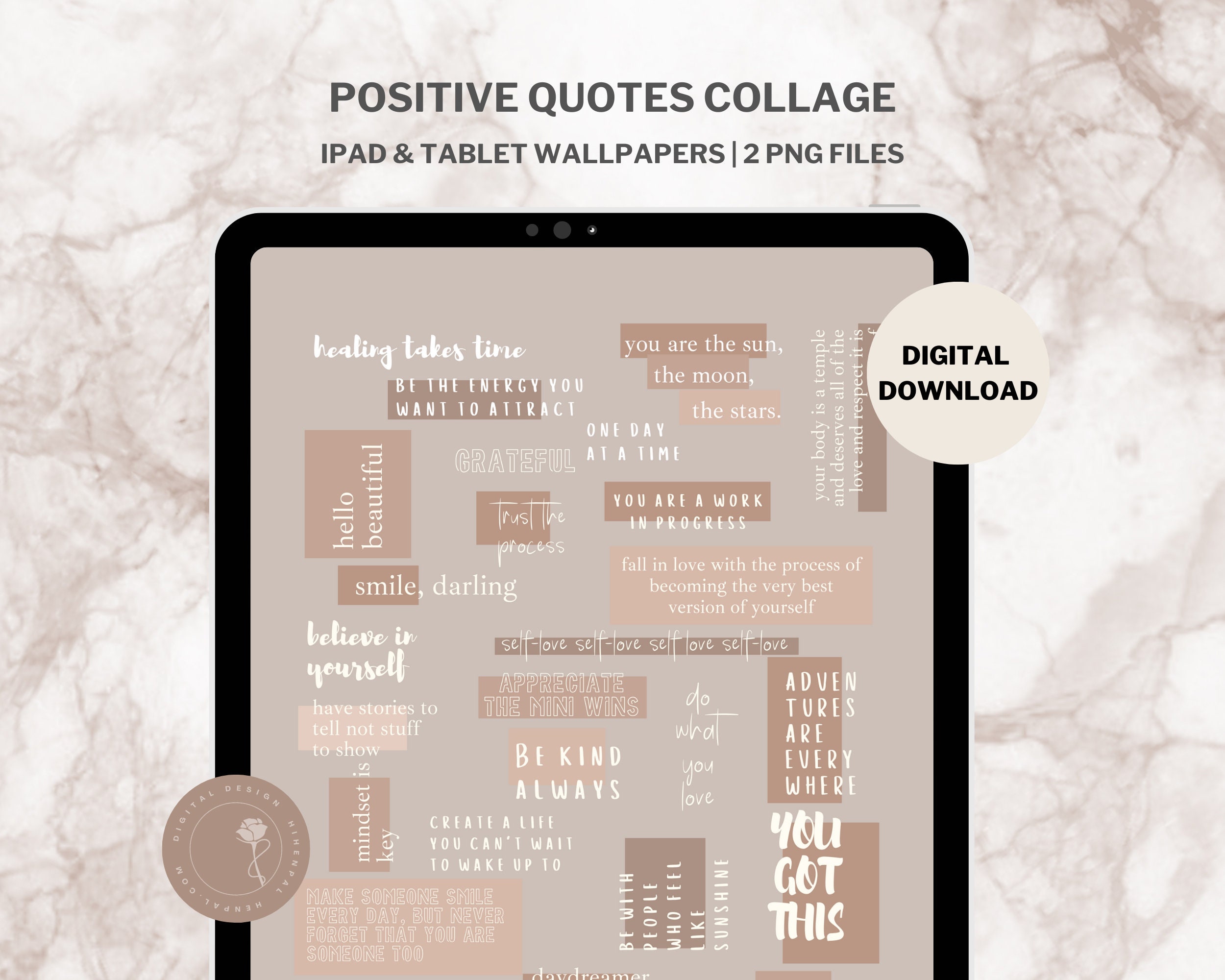 Quotes Collage Wallpaper