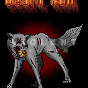 Death Roll Wolf DND Unisex Short Sleeve Tee, Dungeons and Dragons Shirt ...