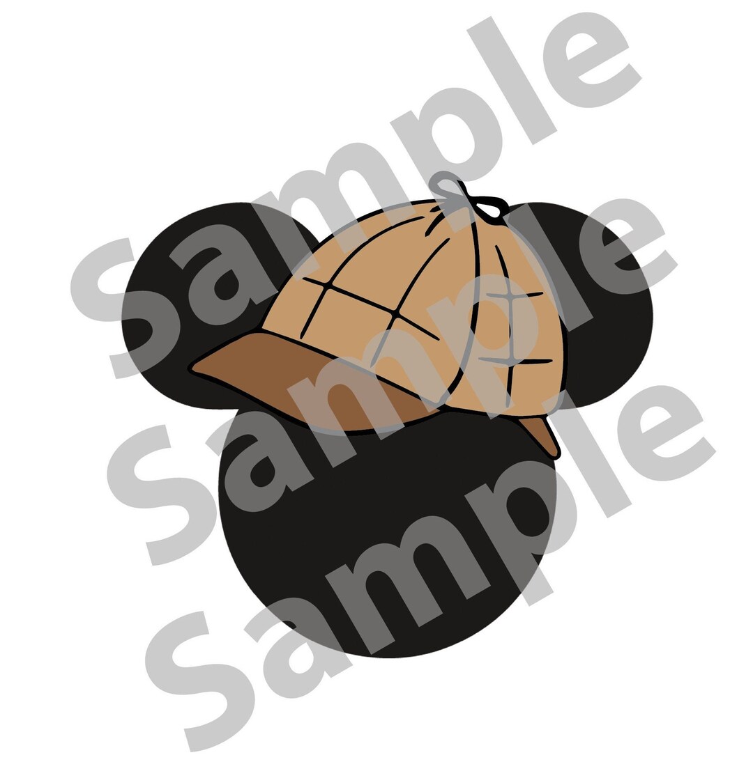 Mouse With Sherlock Holmes Style Deerstalker Hat T-shirt Artwork - Etsy
