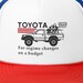 Show Your Love for Toyota Trucks With These Transparent Vinyl Stickers ...