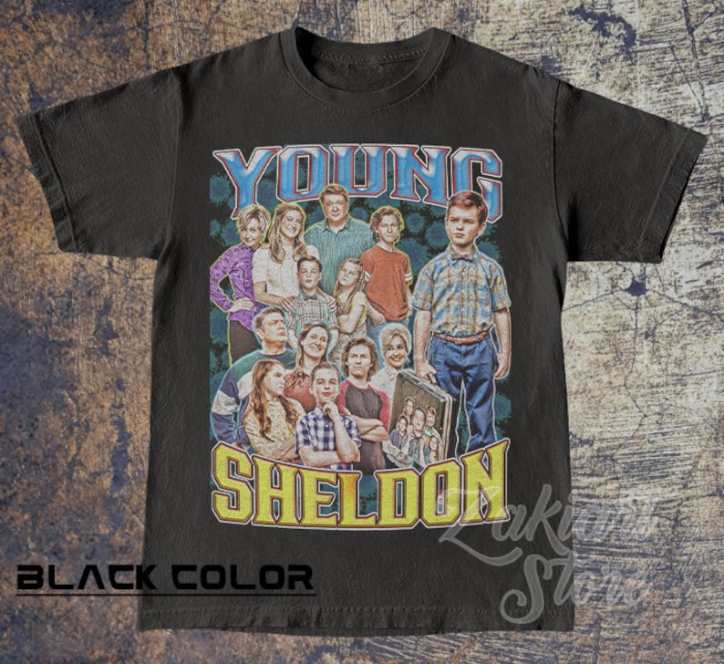 RETRO YOUNG SHELDON Shirt Young Sheldon Fan, Billy Sparks, Dr John Fan ...