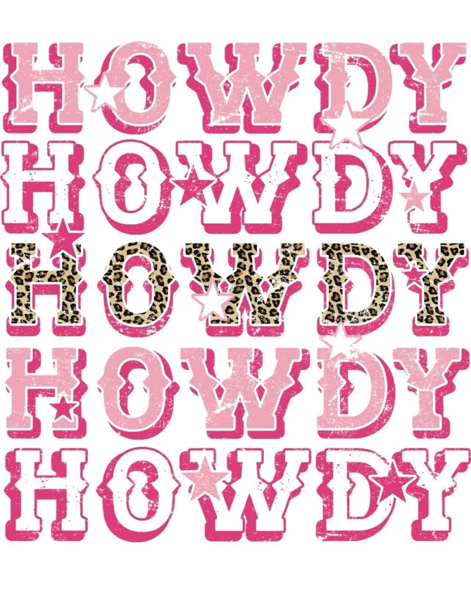 Howdy Stacked - Etsy