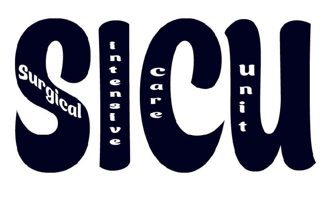 Surgical Intensive Care Unit SICU Nurse PNG - Etsy