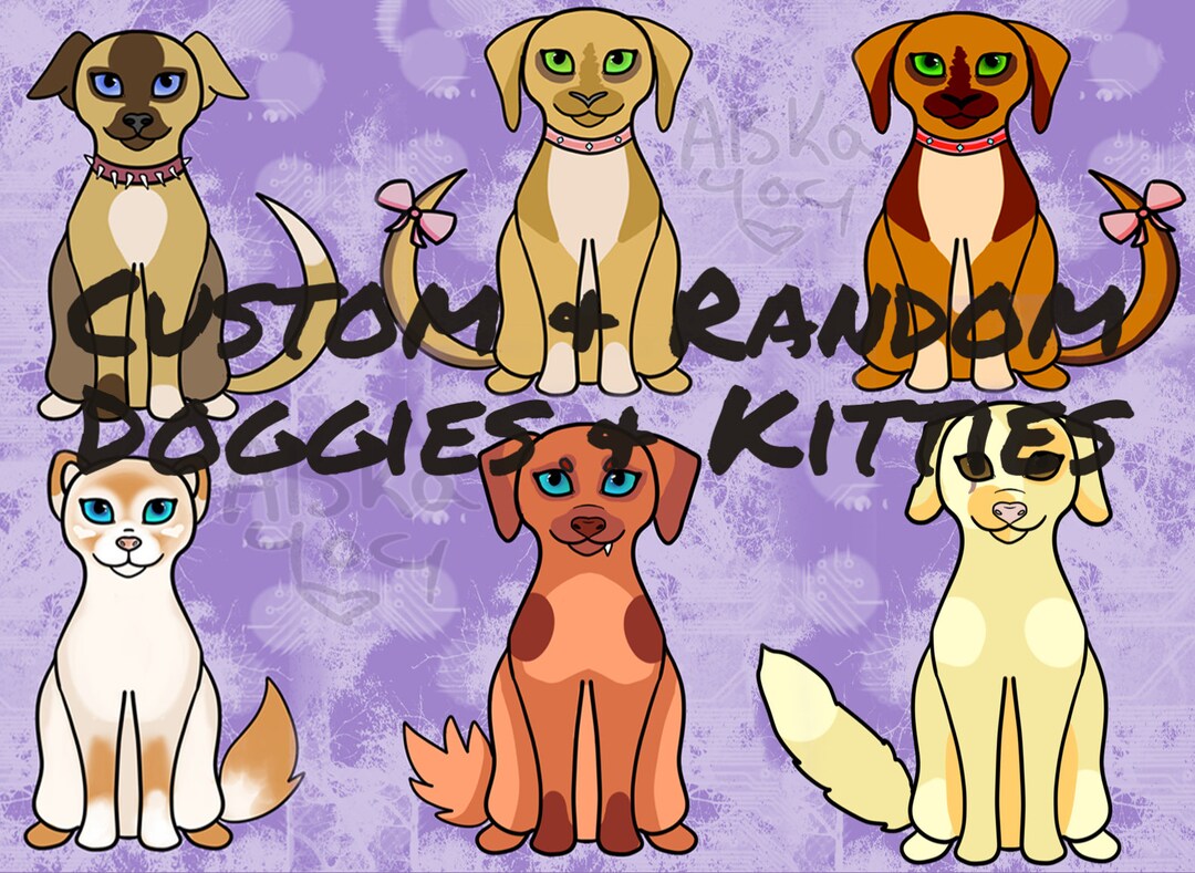 Animal Adoptables Custom and Mystery - Etsy