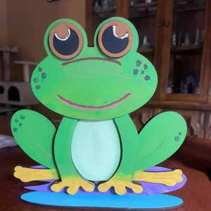 Interchangeable Frog Animal- Handcrafted Rustic Decor - Etsy
