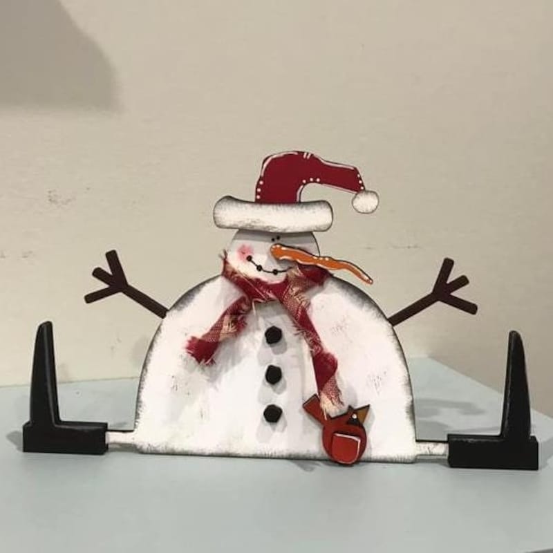 Rustic Snowman - Etsy