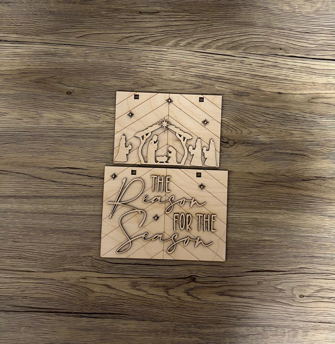 Reason for the Season Ladder Add On, Nativity, Christmas Decor, DIY - Etsy