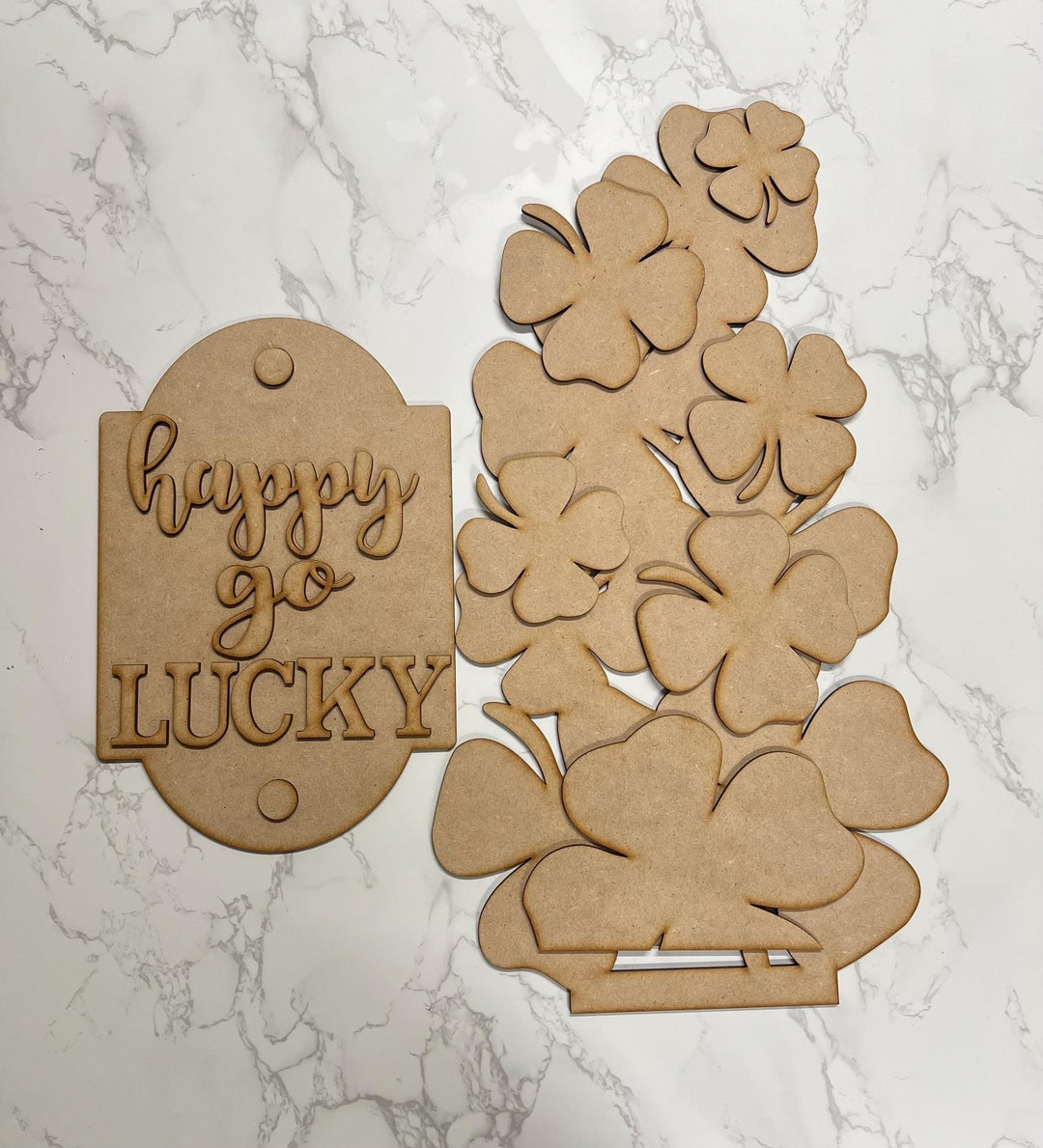 Interchangeable 4FT Bucket Clover for St. Patrick’s Day Decor ...