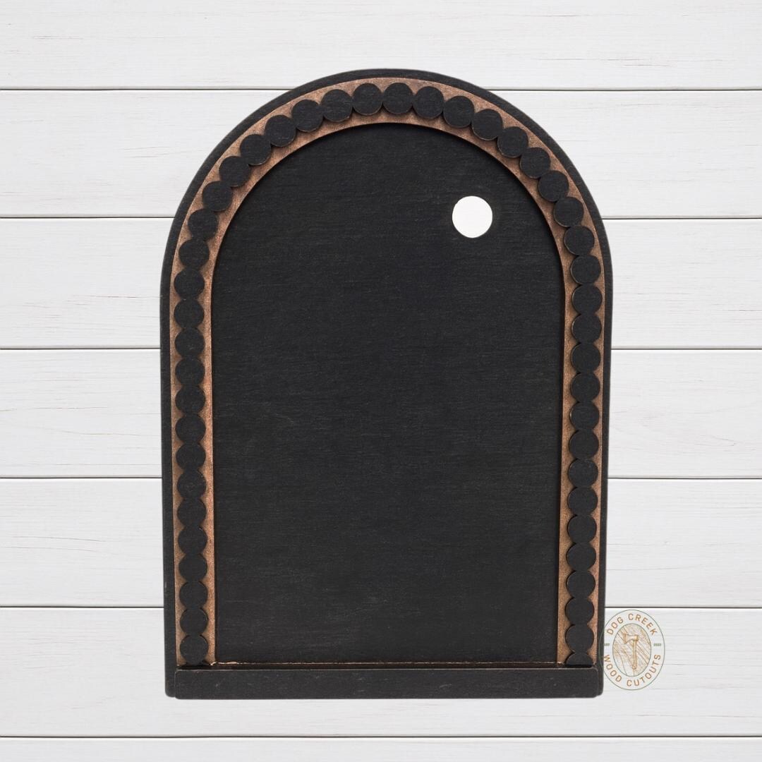 Interchangeable Pearl Tabletop Tall Arch Sign | Elegant Holiday Display ...