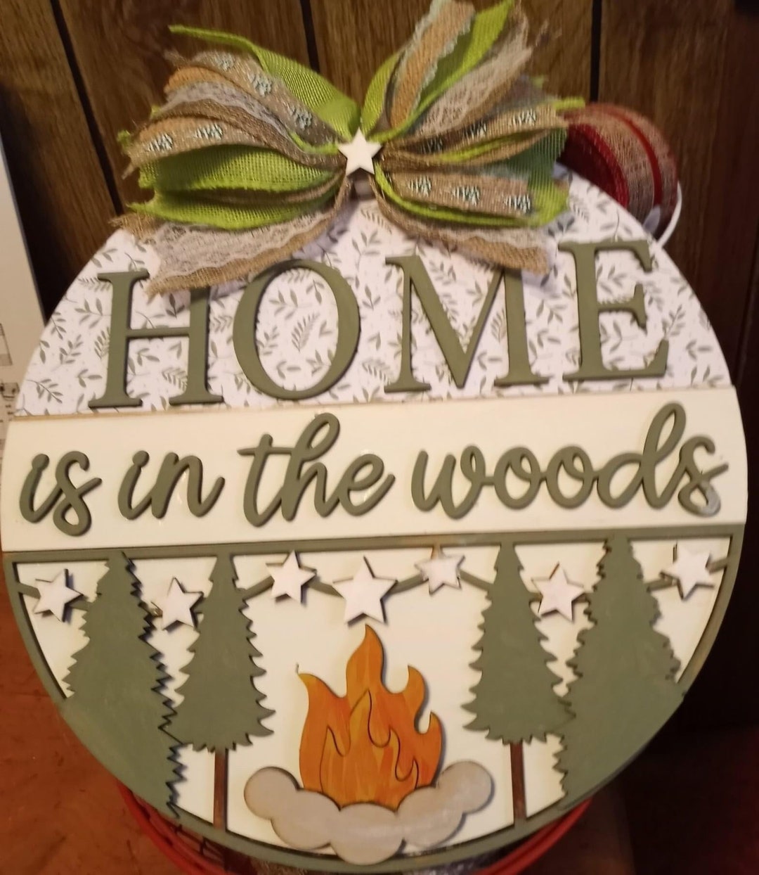 Home Woods Campfire - Handcrafted Home Wood Campfire Centerpiece - Etsy
