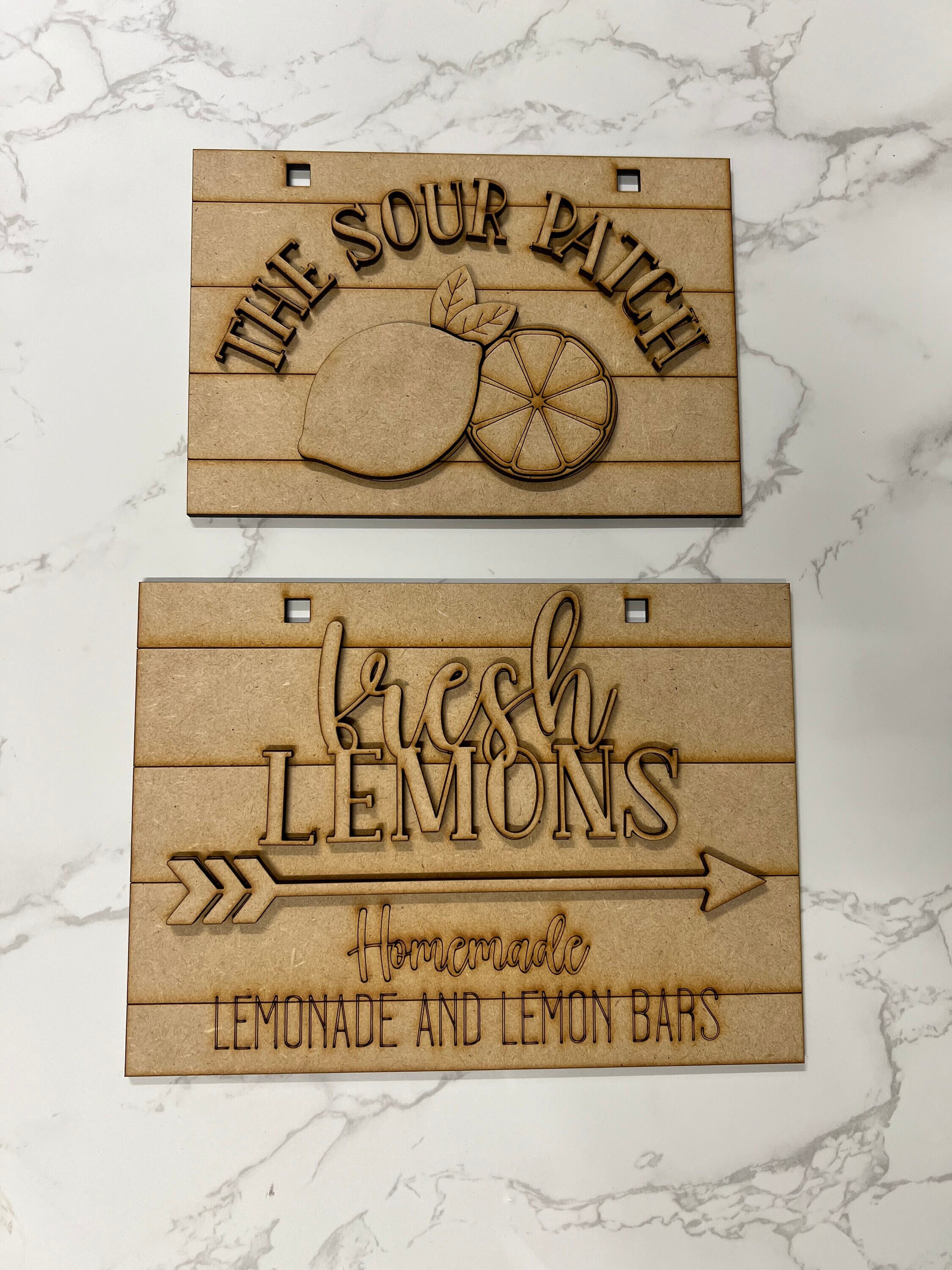 IC Sour Patch Lemon Ladder Add-on - Handcrafted Kitchen Decor Accent ...