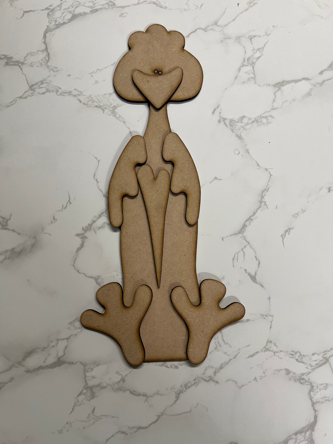 Primitive Skinny Tall Hen | Handmade Rustic Hen Figurine | Country ...