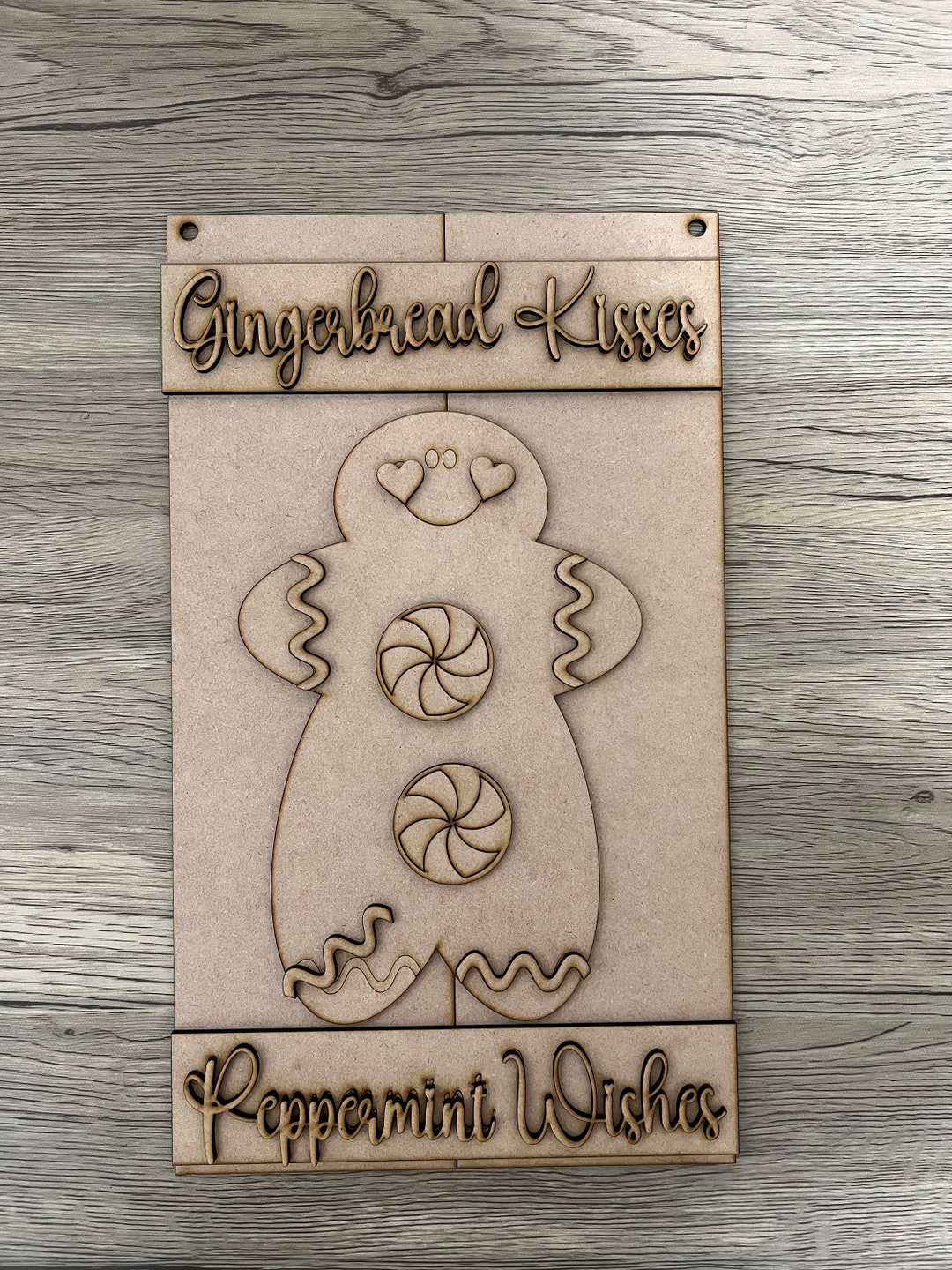 Gingerbread Pallet, Gingerbread Decor, DIY - Etsy