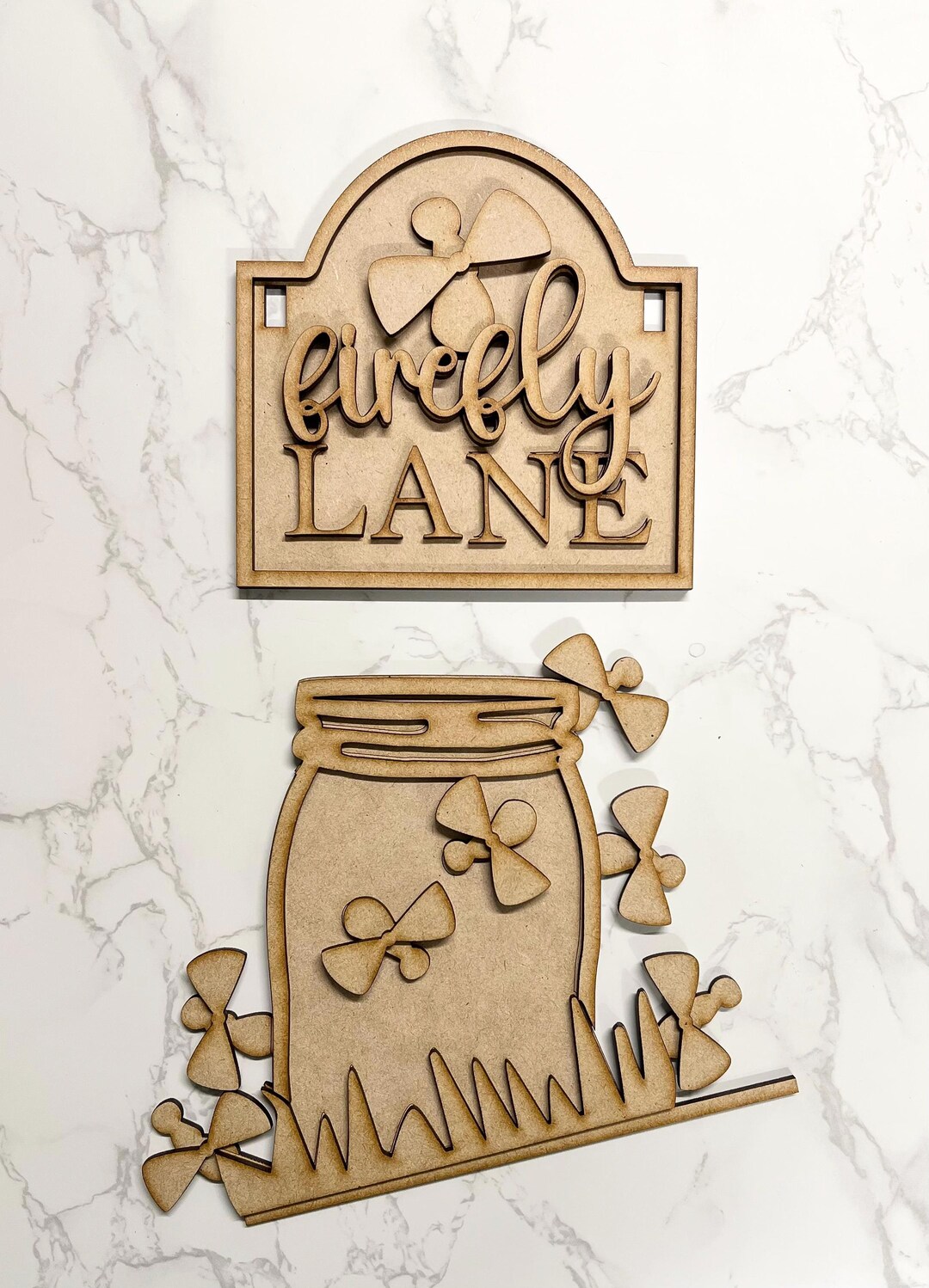 Interchangeable Mini Post - Firefly Decor - Customizable Light-up Post ...