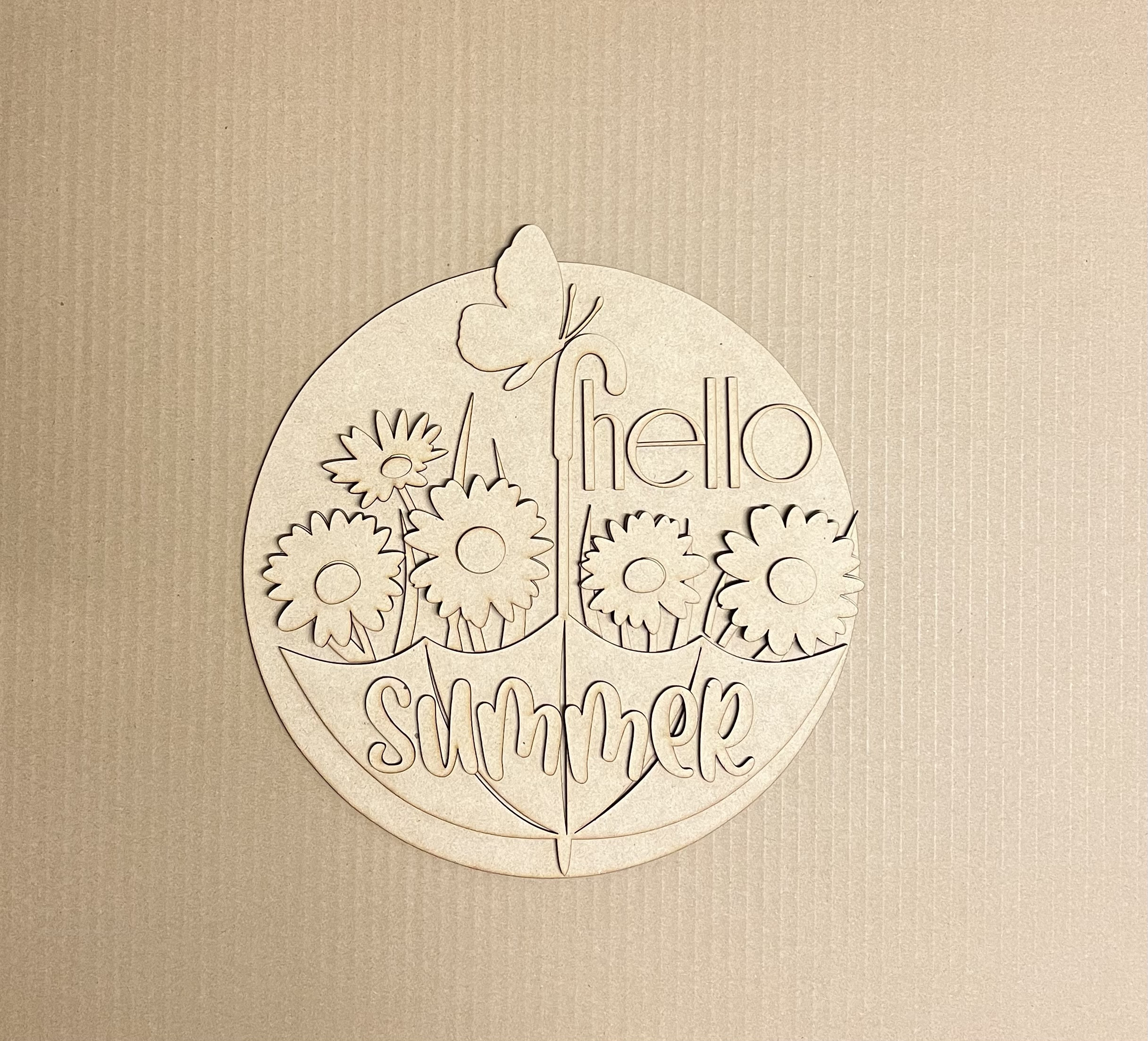 Summer Daisy Sign 2024-handcrafted Floral Wall Decor - Etsy