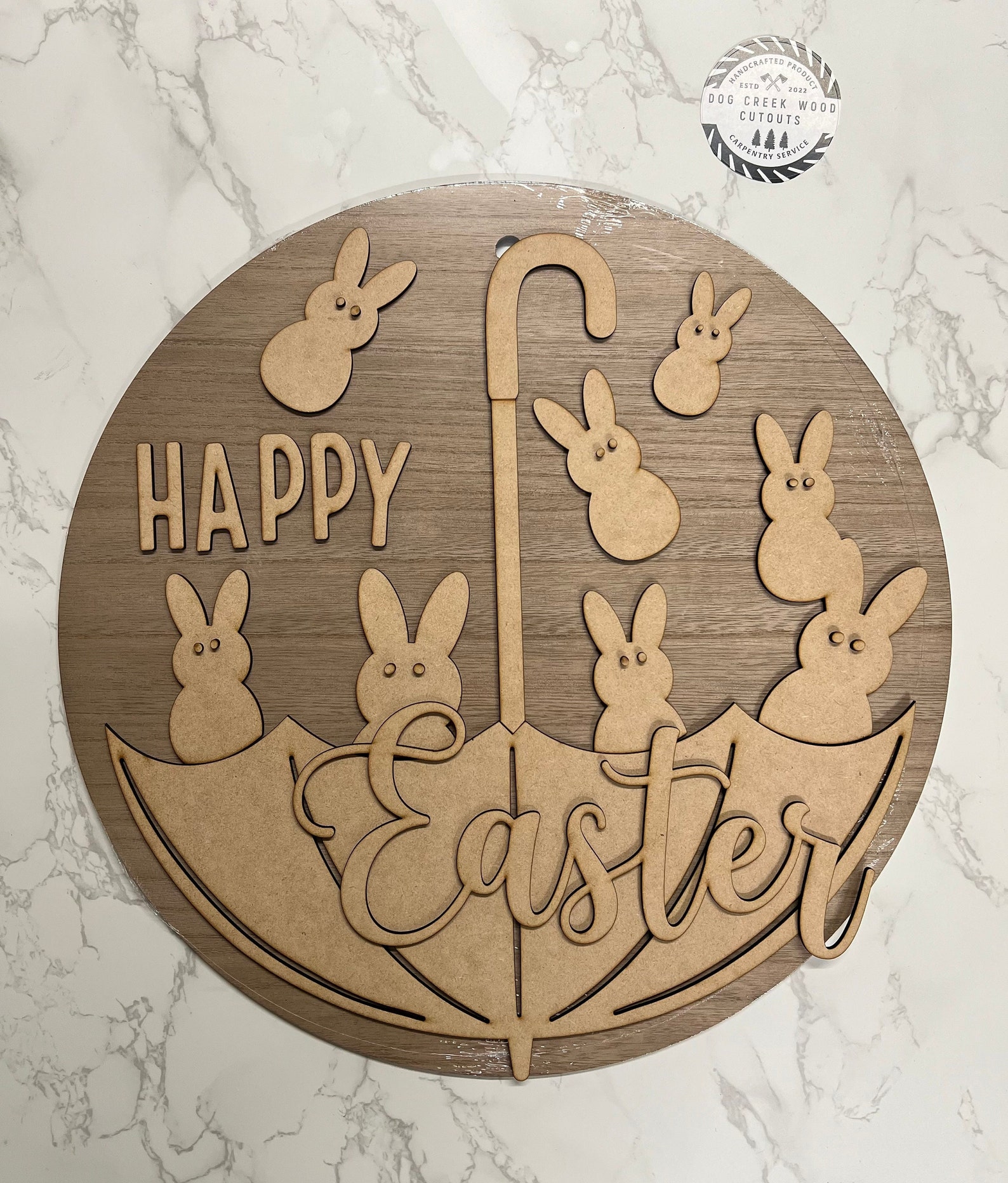 Easter Umbrella Door Hanger- Handcrafted Spring Decor,diy - Etsy