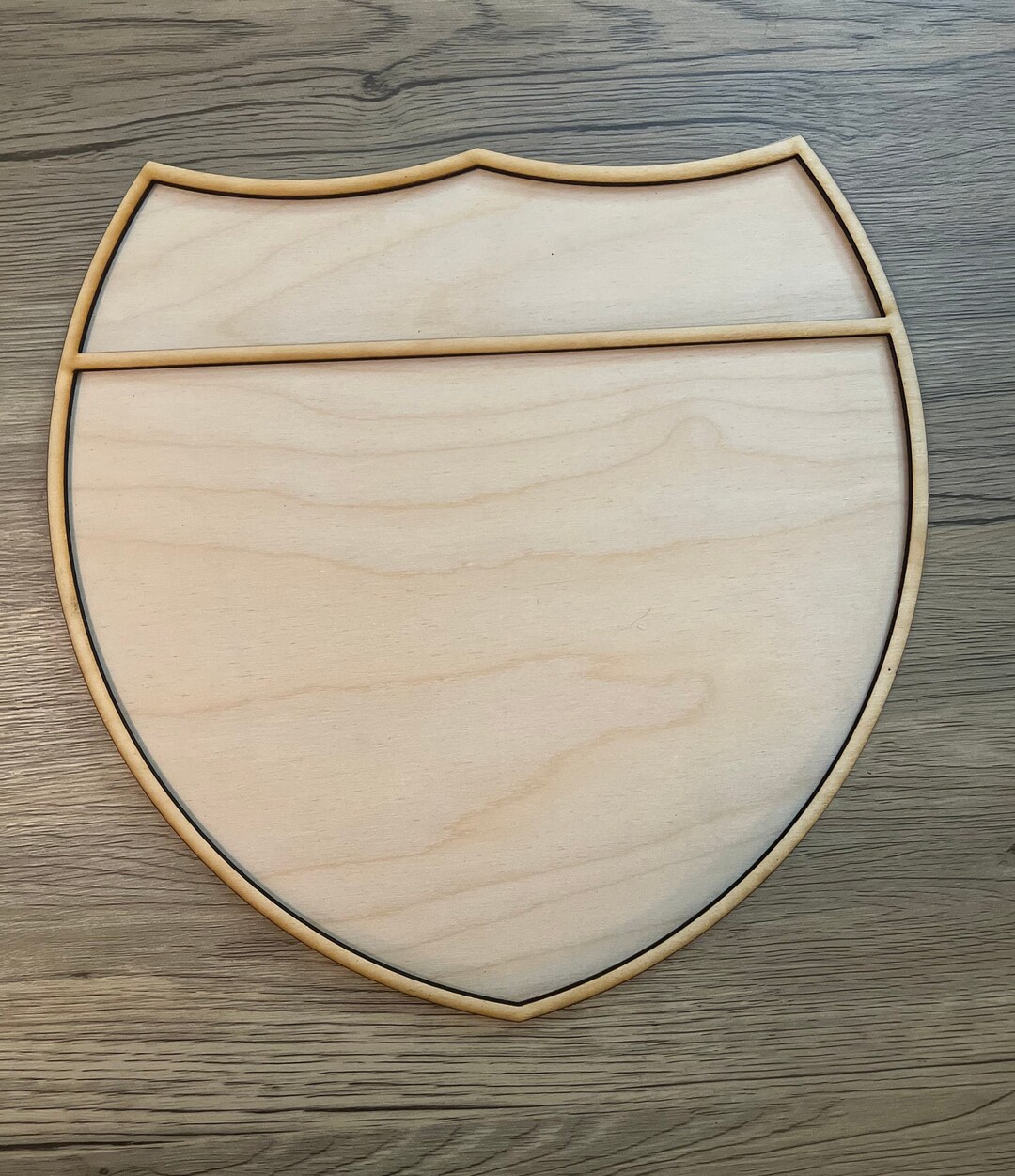 Interstate Sign, Handcrafted Wooden Decor, Vintage-inspired Highway ...