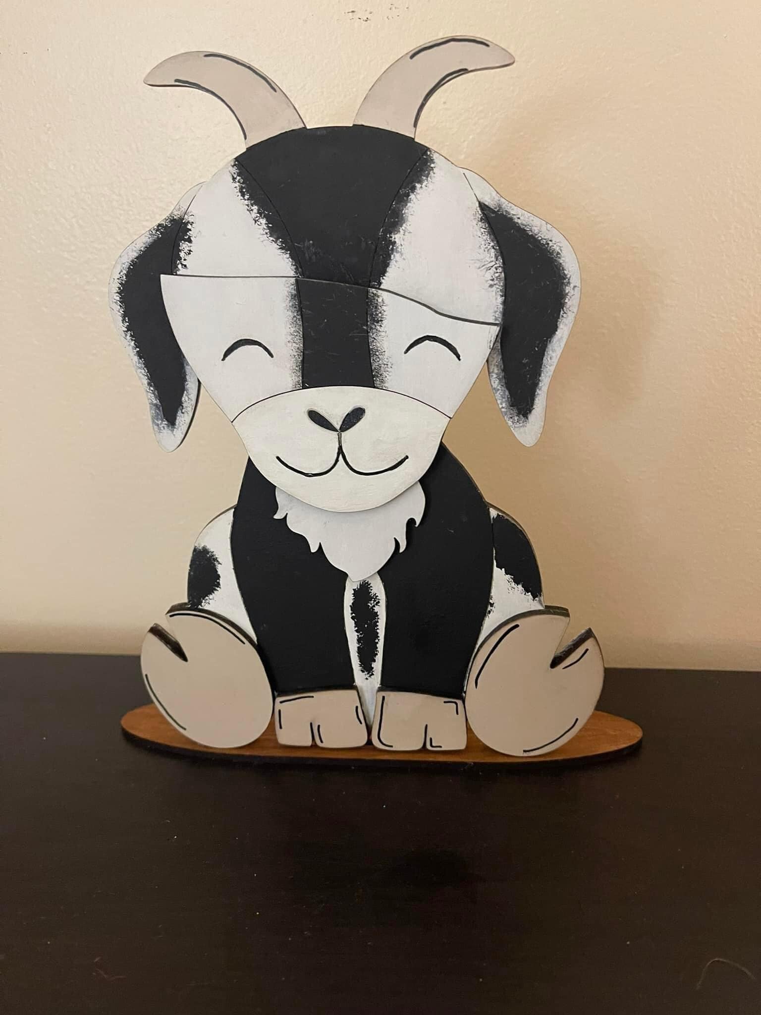 Interchangeable Goat Animal- Rustic Handcrafted Decor,diy - Etsy