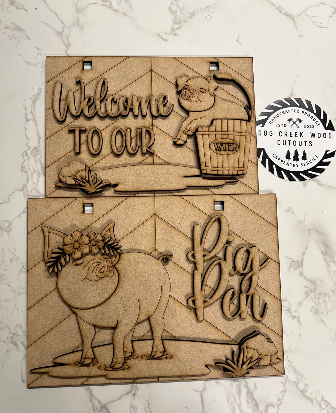 Pig Ladder Add On, Handcrafted Farmhouse Decor - Etsy