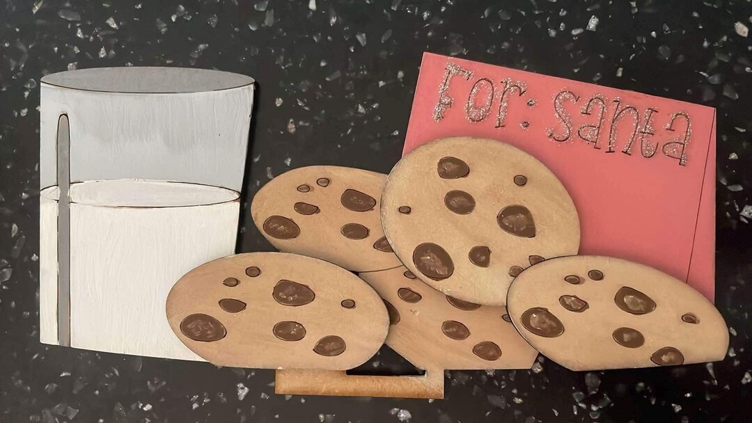 Interchangeable Cookies for Santa for the Flower Basket - Christmas ...