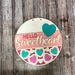 Hello Sweetheart Heart Door Round – Valentine's Day Decor, Personalized ...