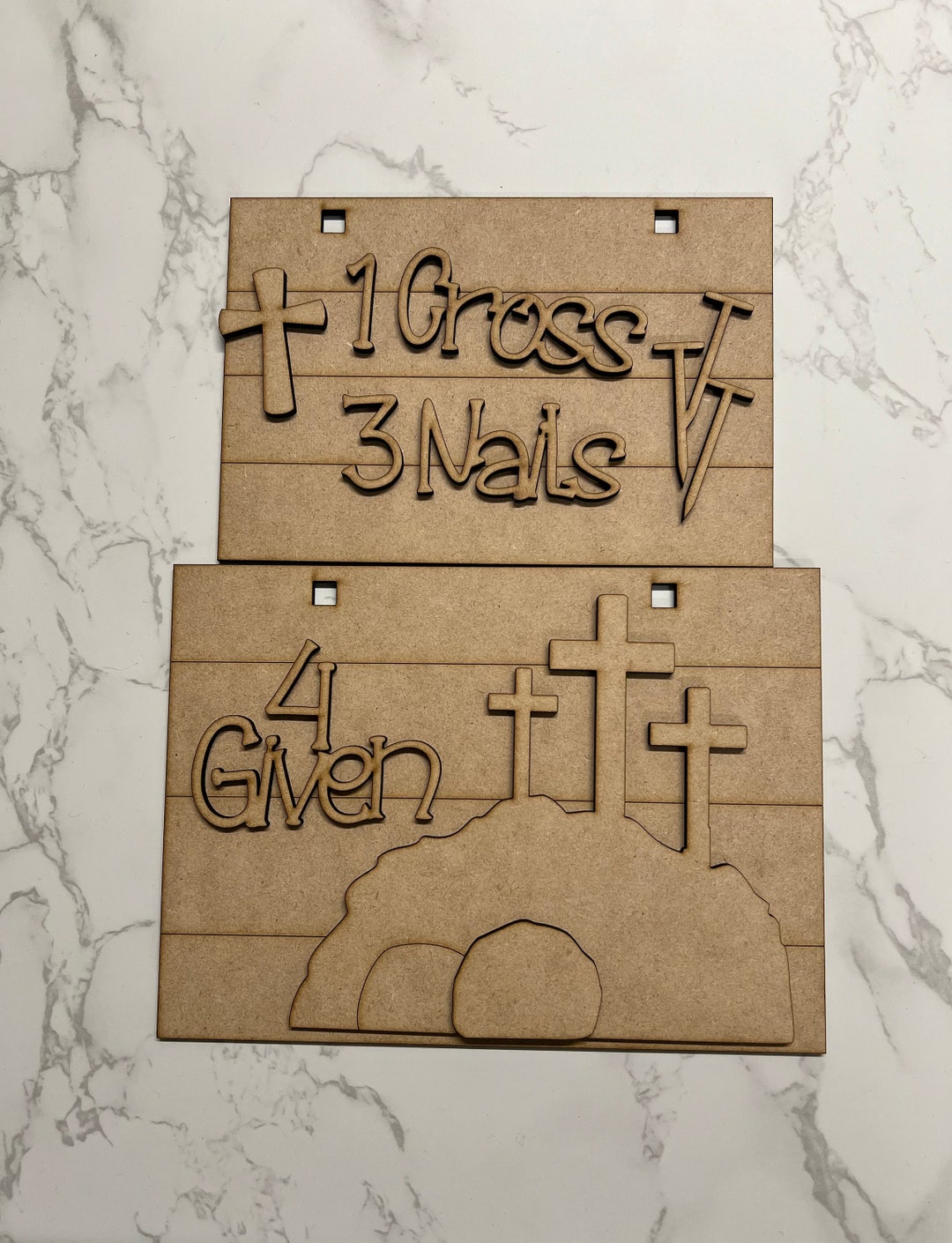 Religious Easter Ladder Add On- Handcrafted Inspirational Spring Decor ...