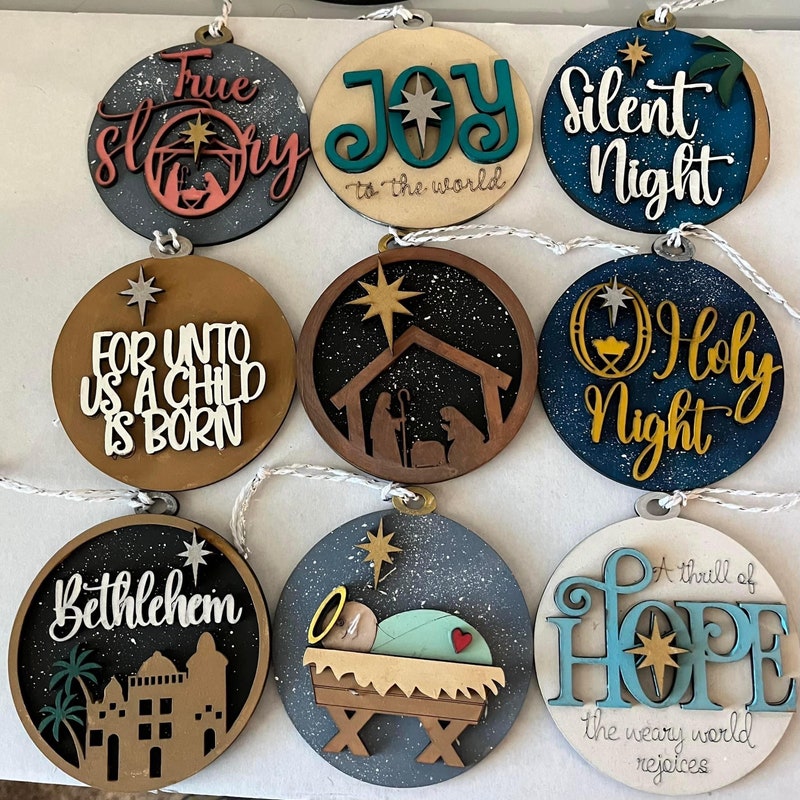 Religious Christmas Decor - Etsy