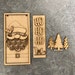 Interchangeable Santa Post Sign, Handcrafted Wooden Christmas Decor ...