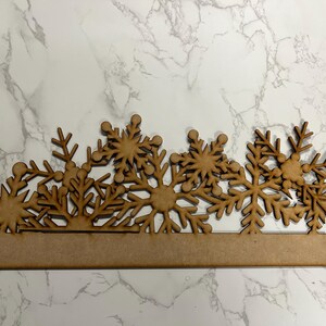 Interchangeable Snowflakes Insert Winter Decor Customizable Seasonal ...