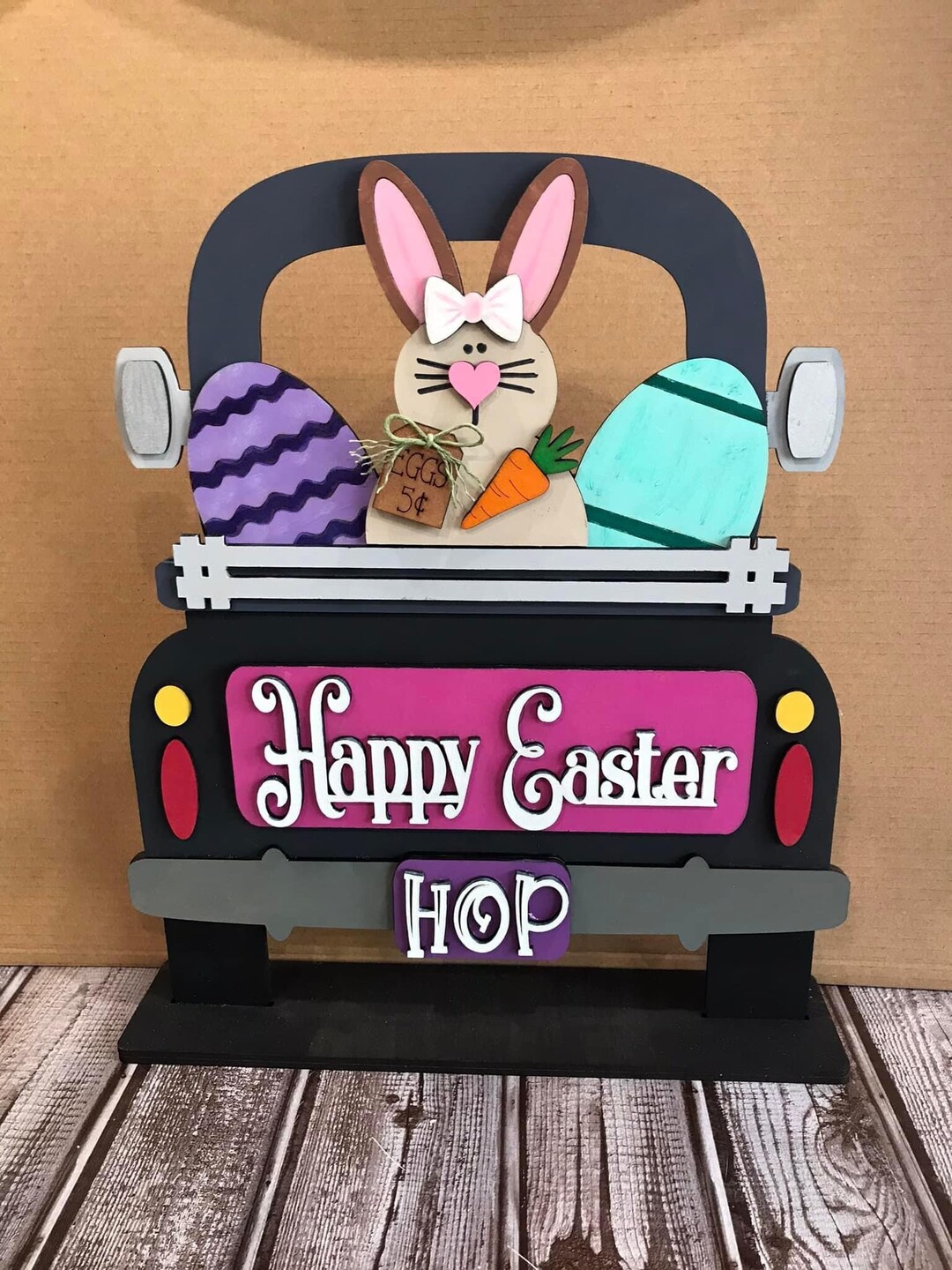 Easter Bunny Truck Add On, Farmhouse Truck Add On, Truck Accessory ,DIY ...