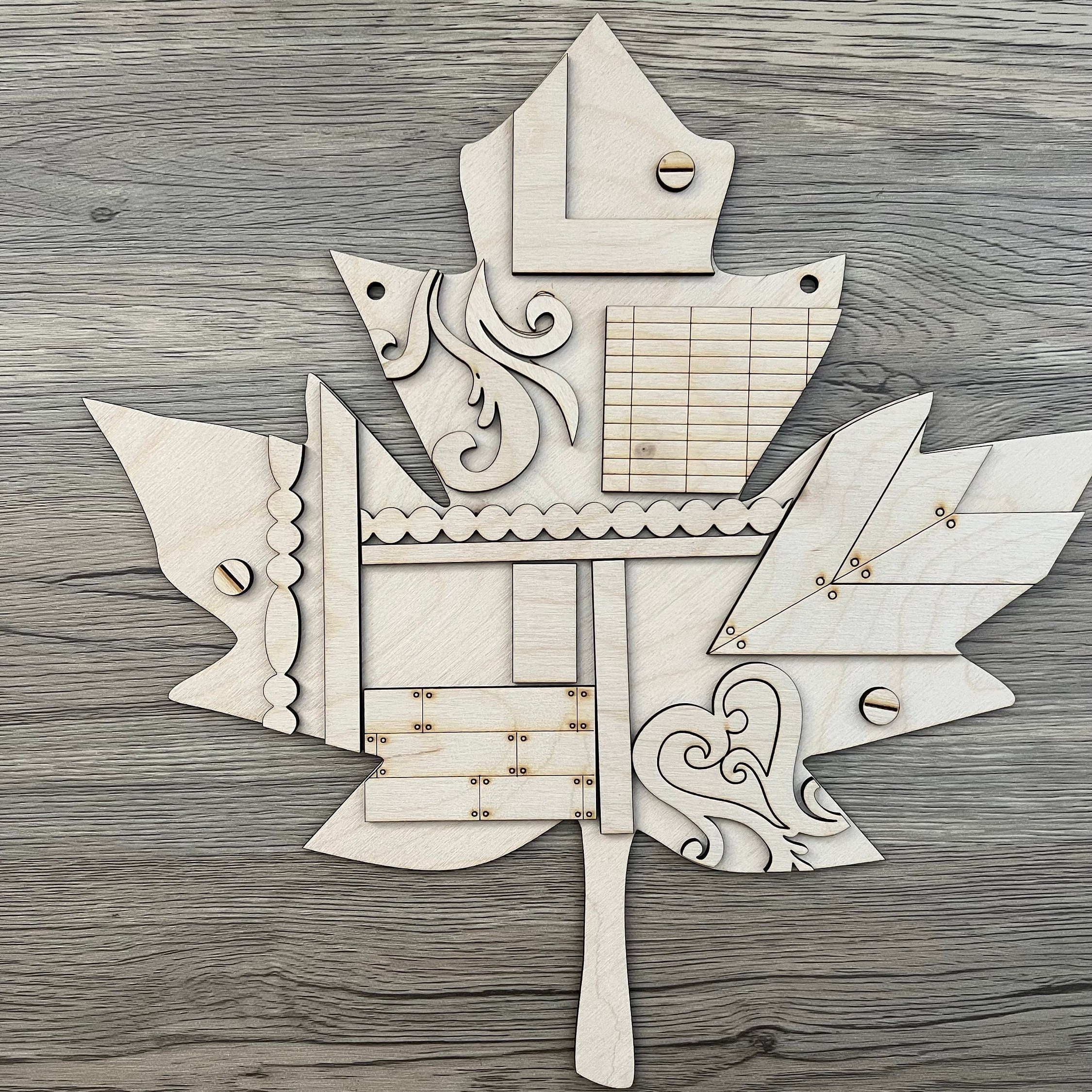 Vintage Rustic Fall Leaf Door Hanger Rustic Door Hanger - Etsy