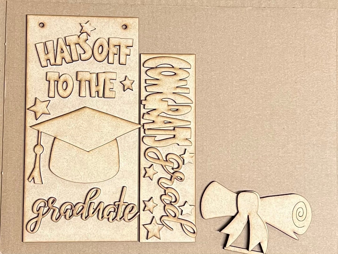 Interchangeable Graduation Post Sign-handcrafted Graduation Decor - Etsy