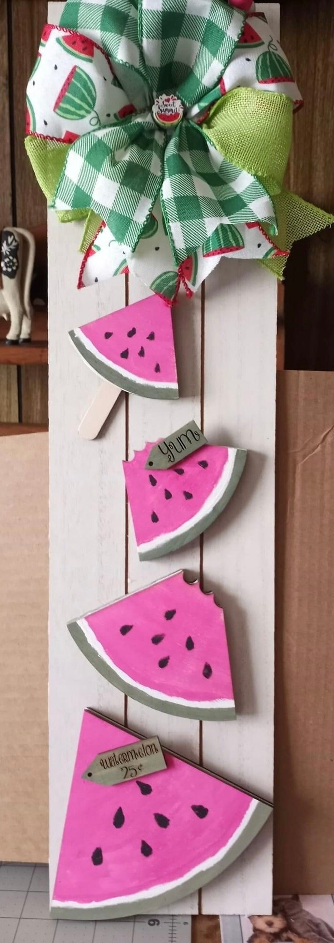 Chunky Watermelon, Standing Watermelon Cutouts - Etsy