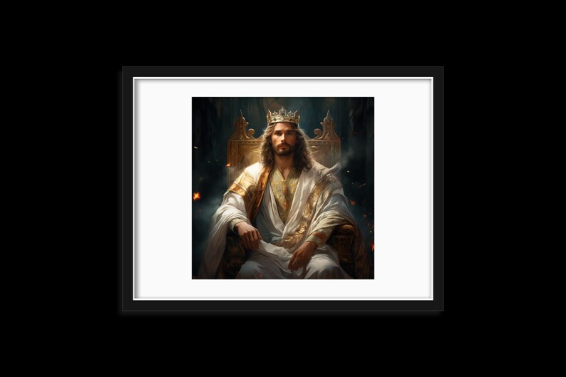 Jesus Christ the Messiah is King, - Etsy
