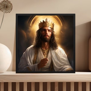 Jesus Christ the Messiah is King, - Etsy