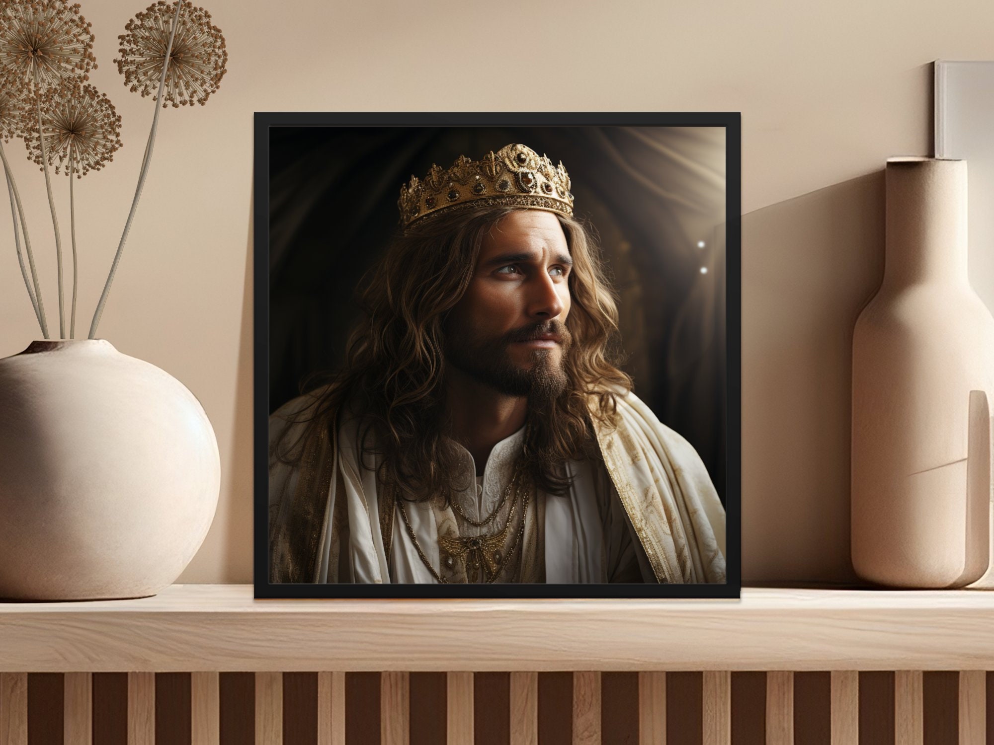 Jesus Christ the Messiah is King, - Etsy