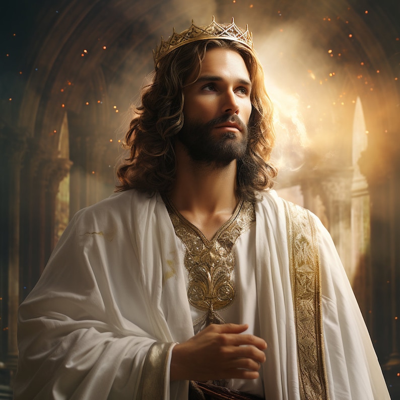 Jesus Christ the Messiah is King, - Etsy