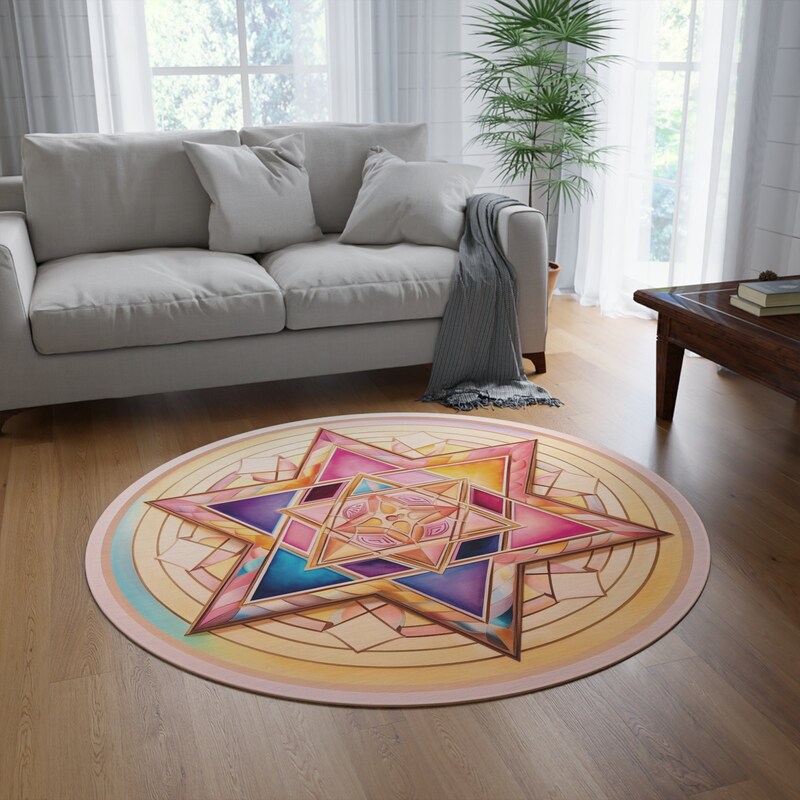 Star Pattern Carpet - Etsy