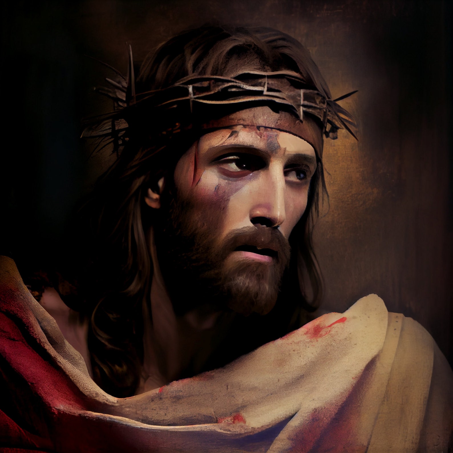 Jesus, Easter, Crown of Thorns #7 - Etsy