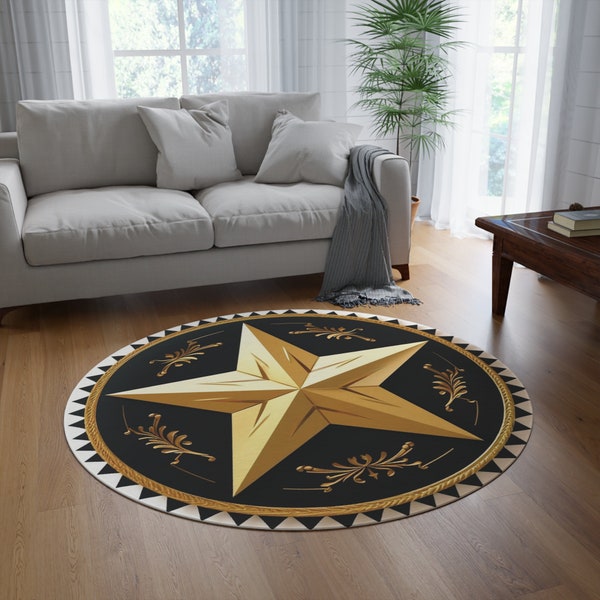 Texas Star Rug - Etsy