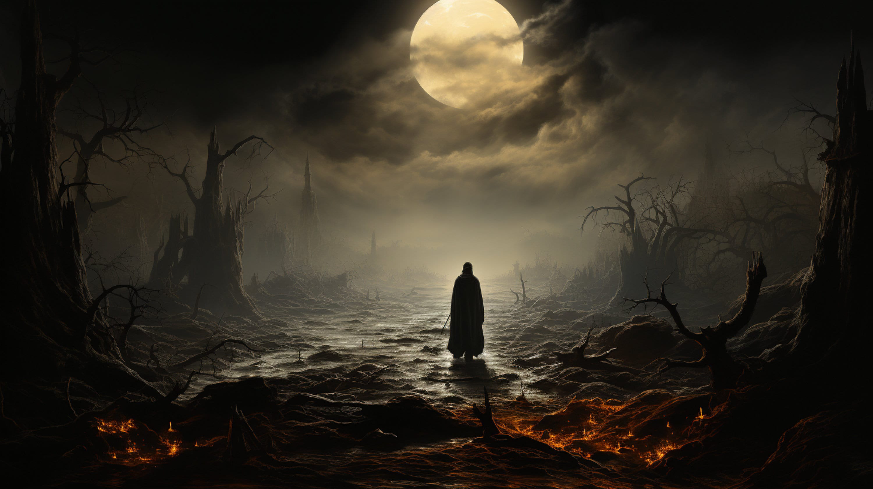 Psalm 24:4 the Valley of Shadows of Death - Digital Art - Etsy