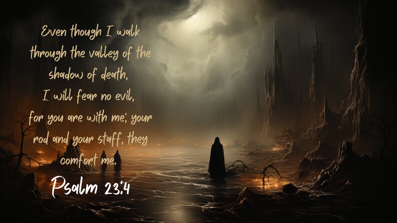 The Valley of Shadows of Death Digital Art - Etsy