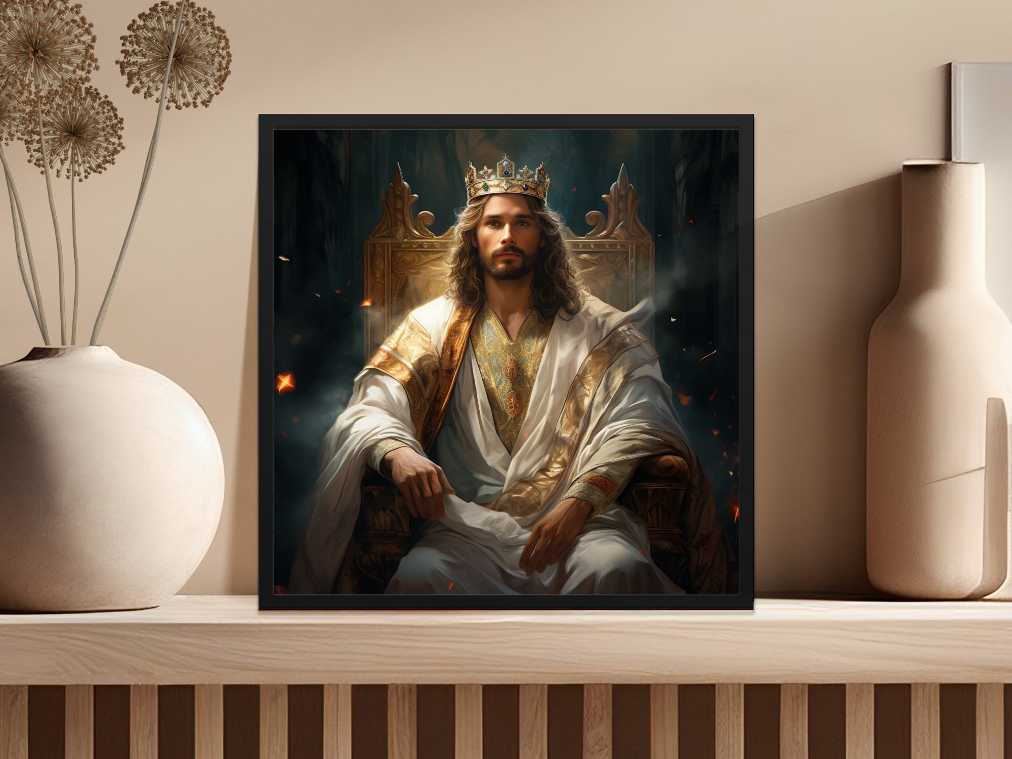 Jesus Christ the Messiah is King, - Etsy