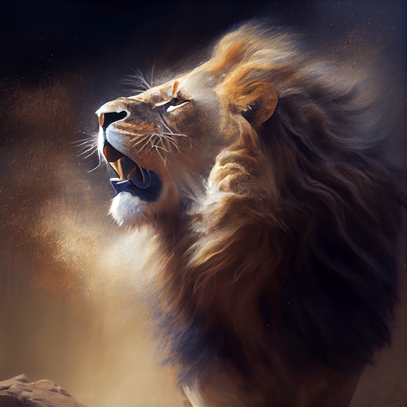 Lion Of The Tribe Of Judah Roaring