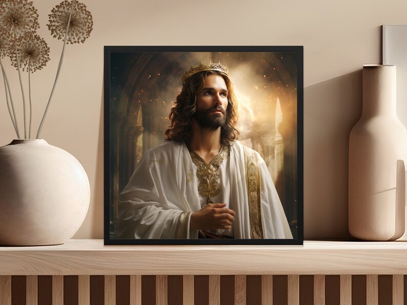 Jesus Christ the Messiah is King, - Etsy