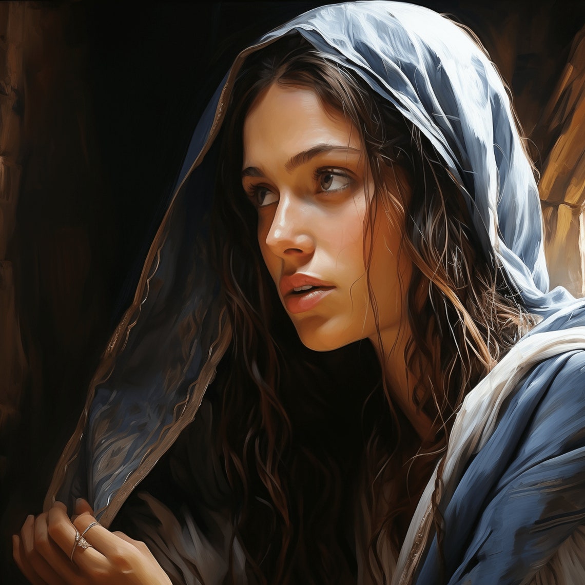 Captivating Miriam: Digital Wall Picture of Jewish Heritage, Mary ...