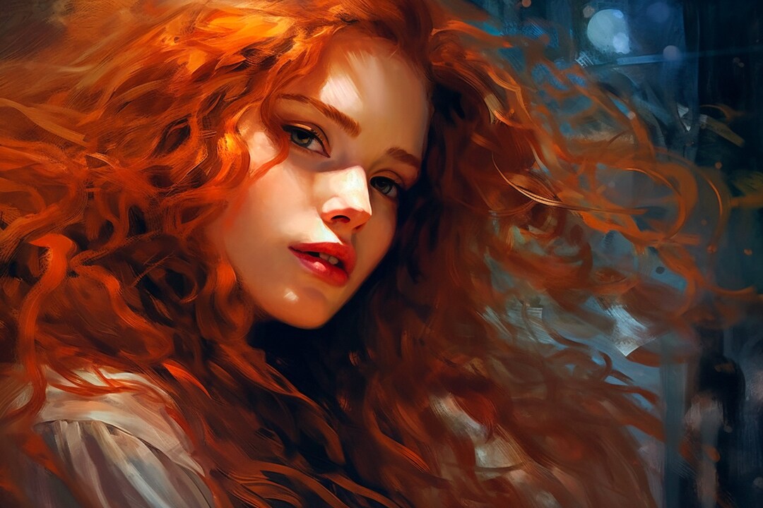 Digital Oil Painting of Mary Magdalene | Christian Art Decor - Etsy